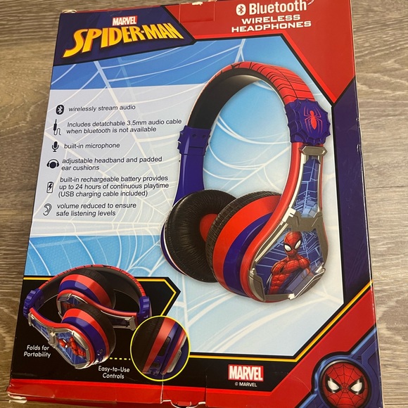 Marvel | Other | Marvel Spiderman Spiderman Headphones Kids Volume ...